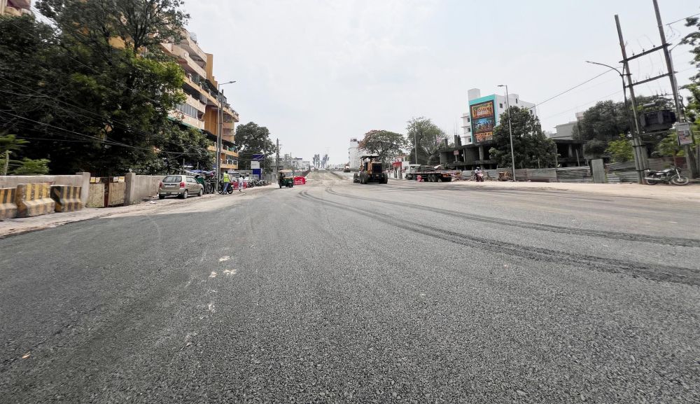 Ramp construction of Sirmatoli flyover nearly complete, set to ease ...