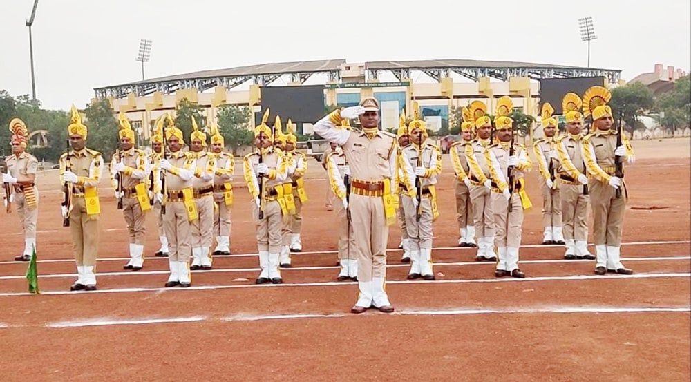 Full dress rehearsal at Morabadi Maidan for Independence Day ...
